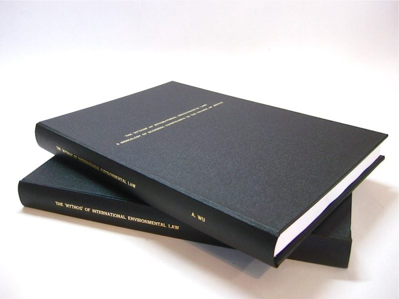 Hard Cover Thesis Kuala Lumpur | One Heart Print