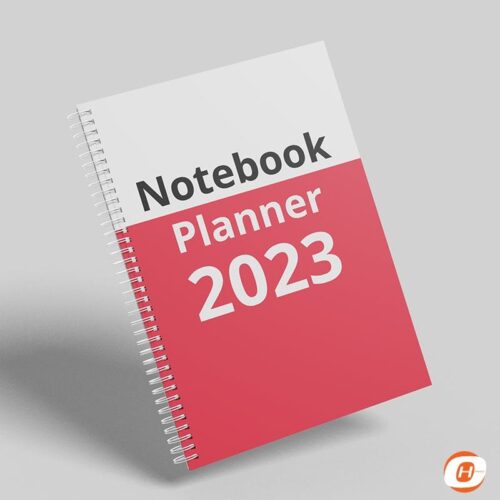 2023 Planner Notebook Printing - One Heart Print